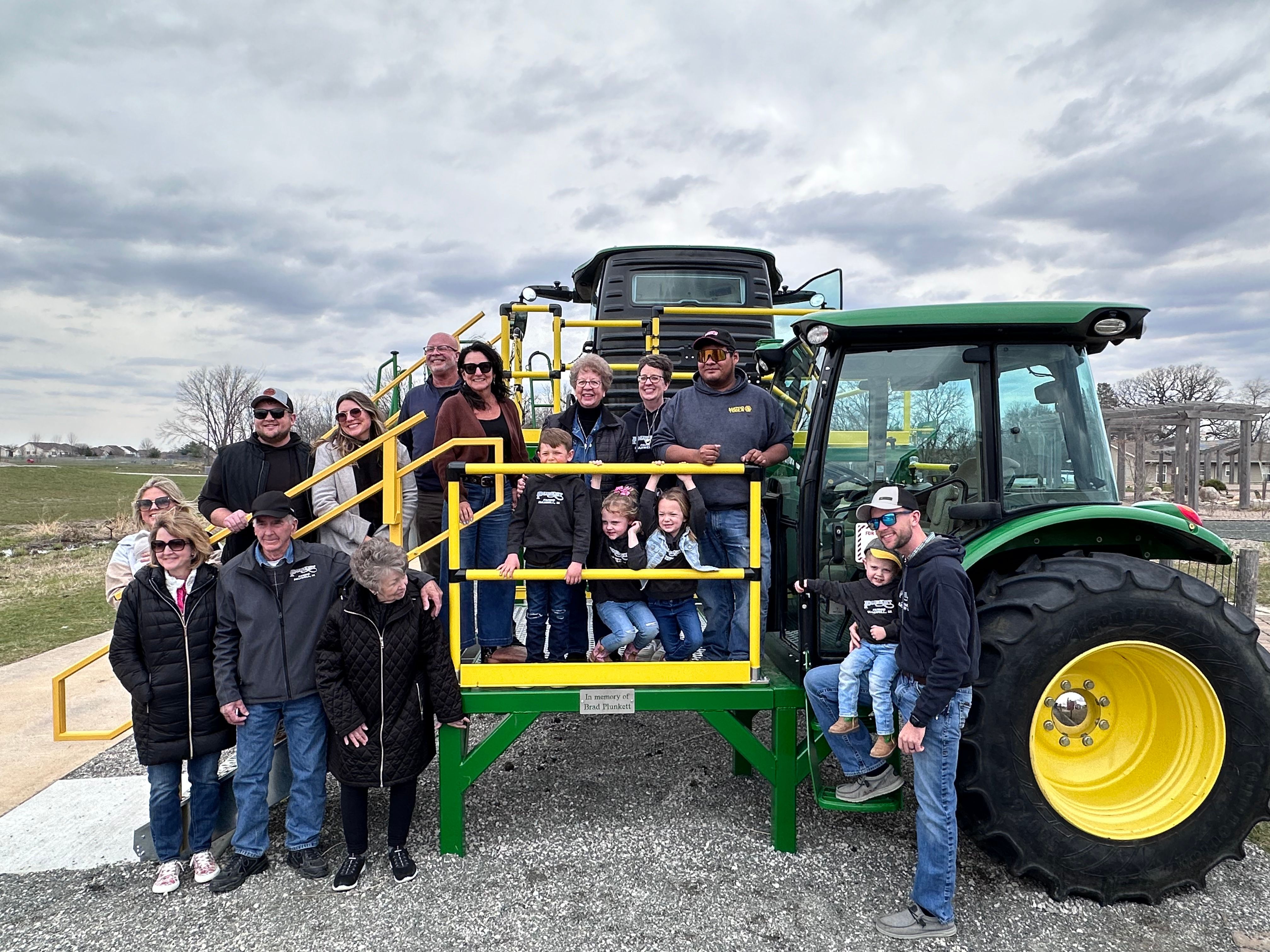 On With Life | John Deere + Plunkett Family Donation